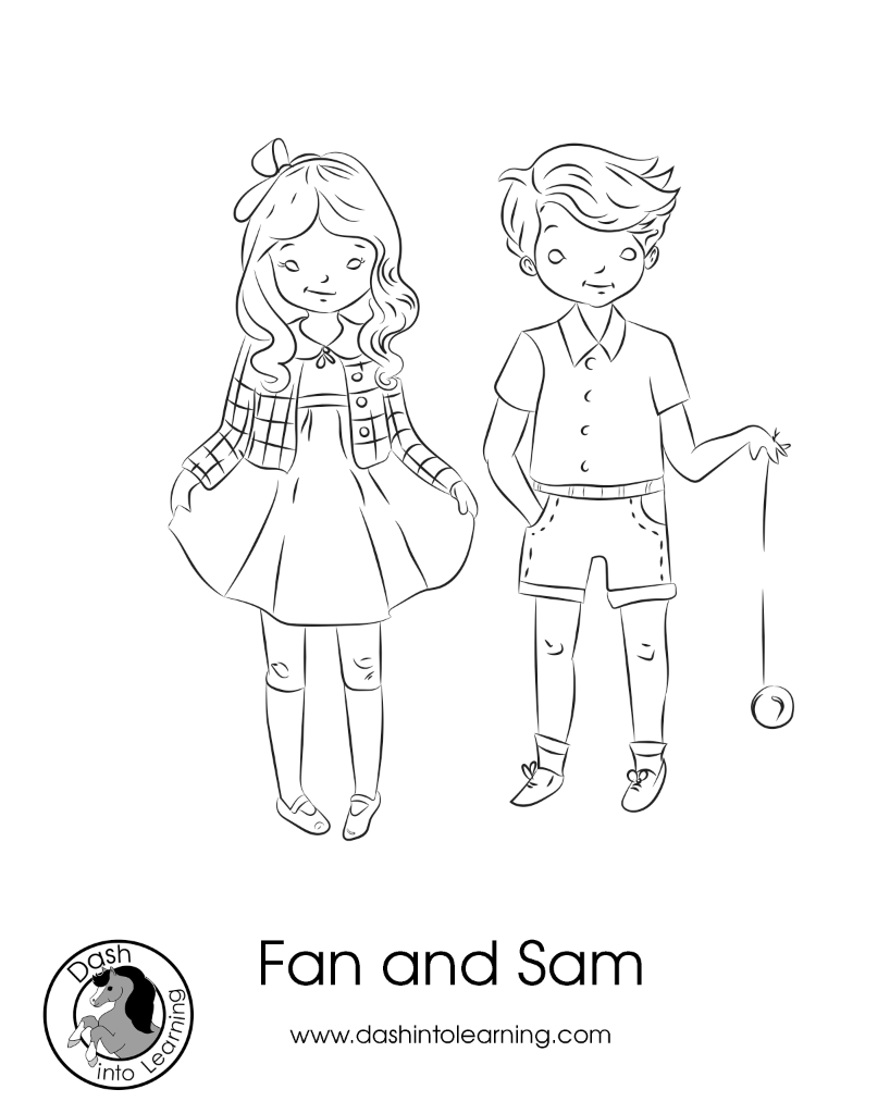 learning coloring pages for kids free