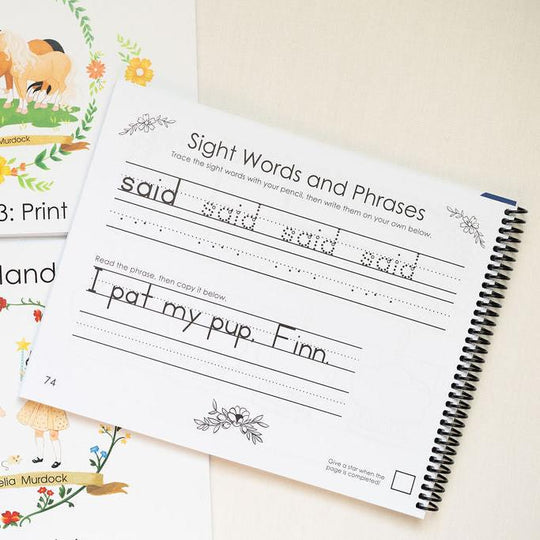 Handwriting Homeschool (Book 1/3) | Dash Into Handwriting | Dash Into ...