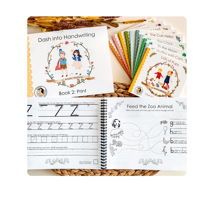 Handwriting Homeschool (Book 1/3) | Dash Into Handwriting | Dash Into ...