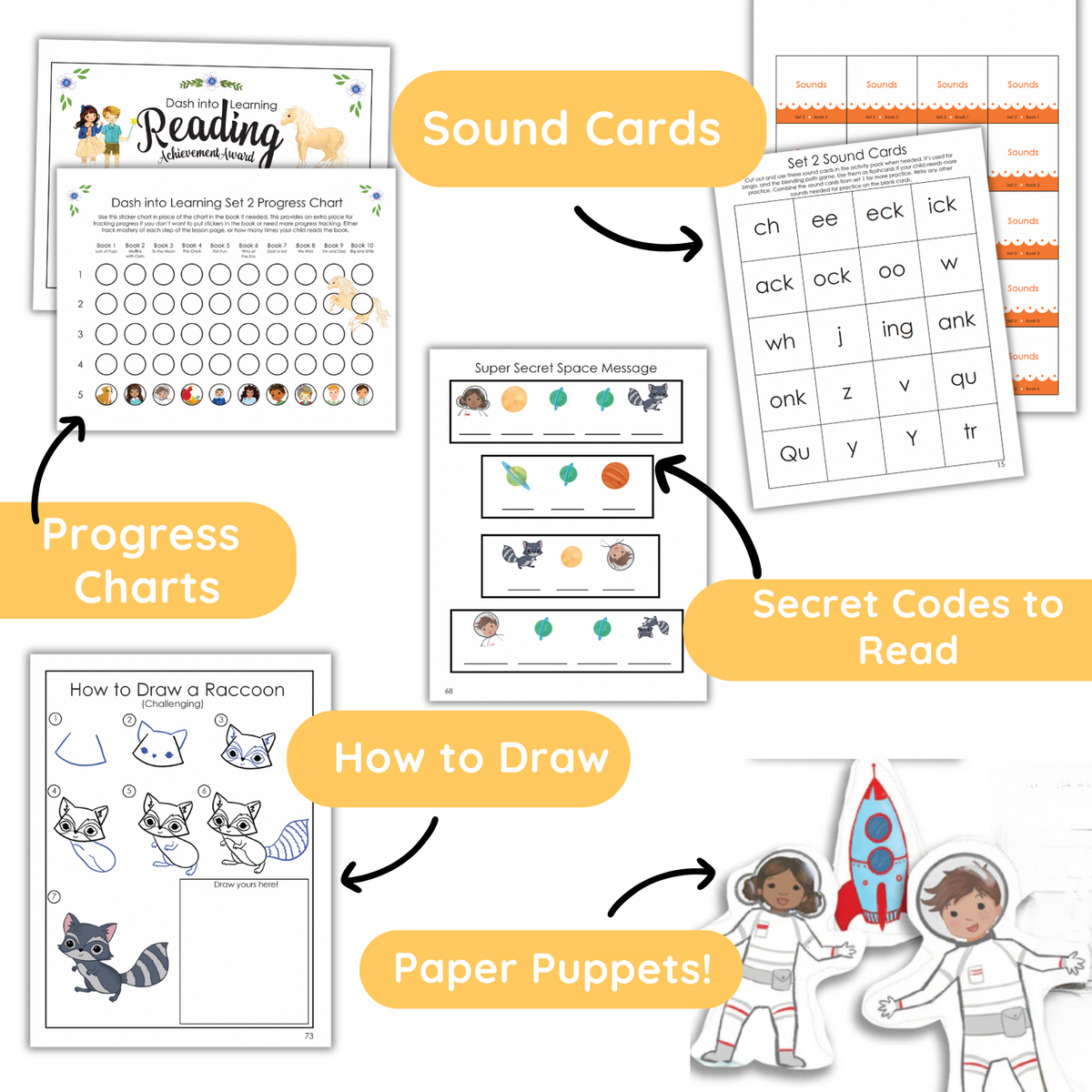 Learn to Read: Phonics Beginner Reading Program LEVEL 2 | Dash Into ...