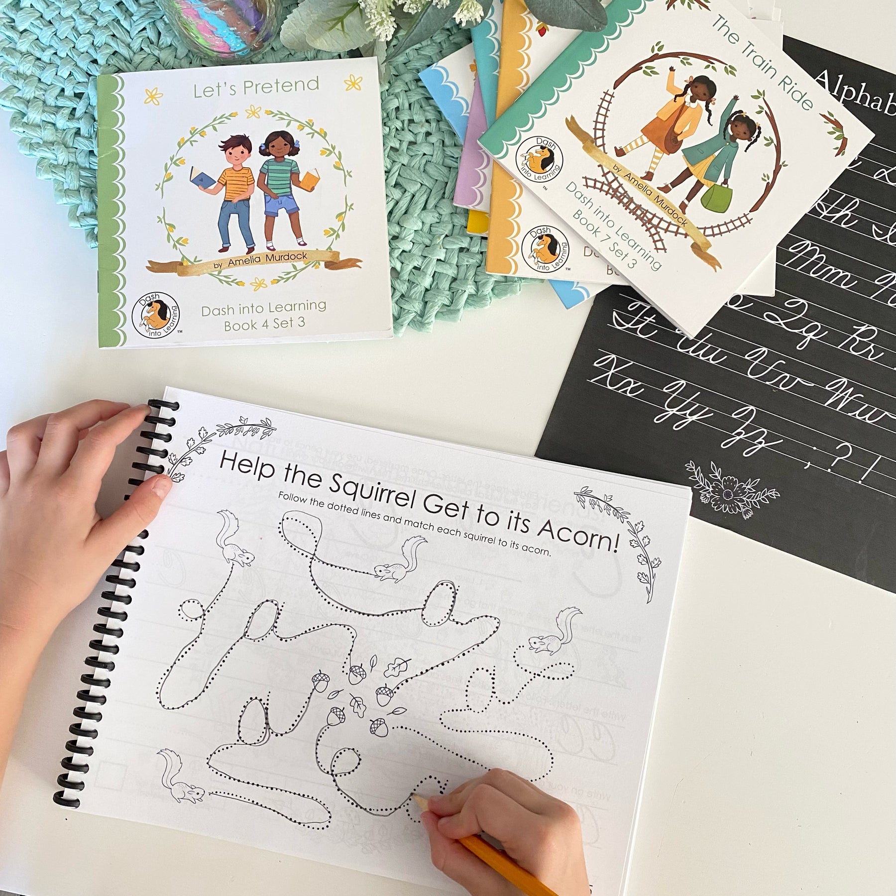 Cursive Homeschool (Book 1/3) | Dash Into Cursive | Dash Into Learning