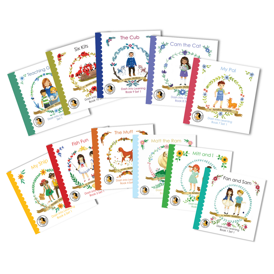 (BF Deal) Early Reading Program Set 1 | Dash Into Learning