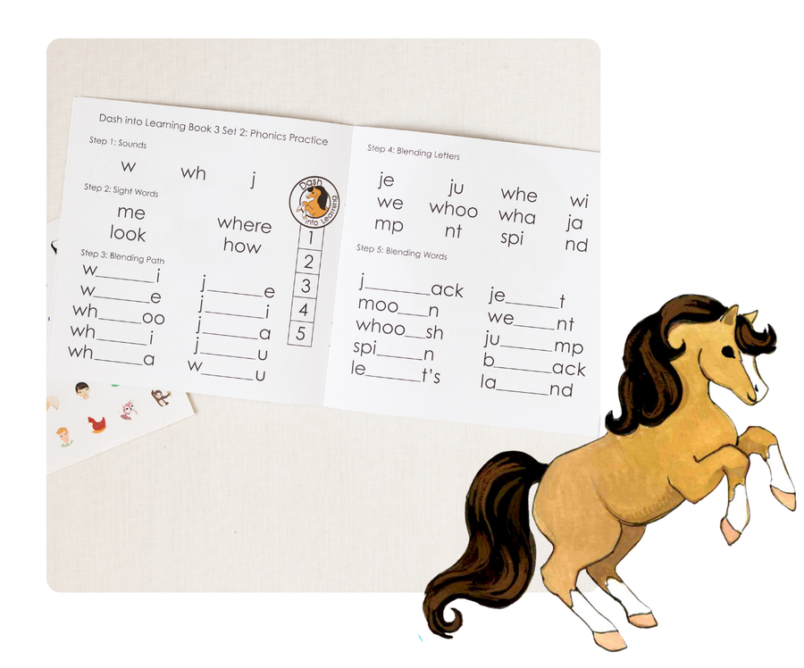 Early Reading Program Set 1 Books + PDF | Dash Into Learning