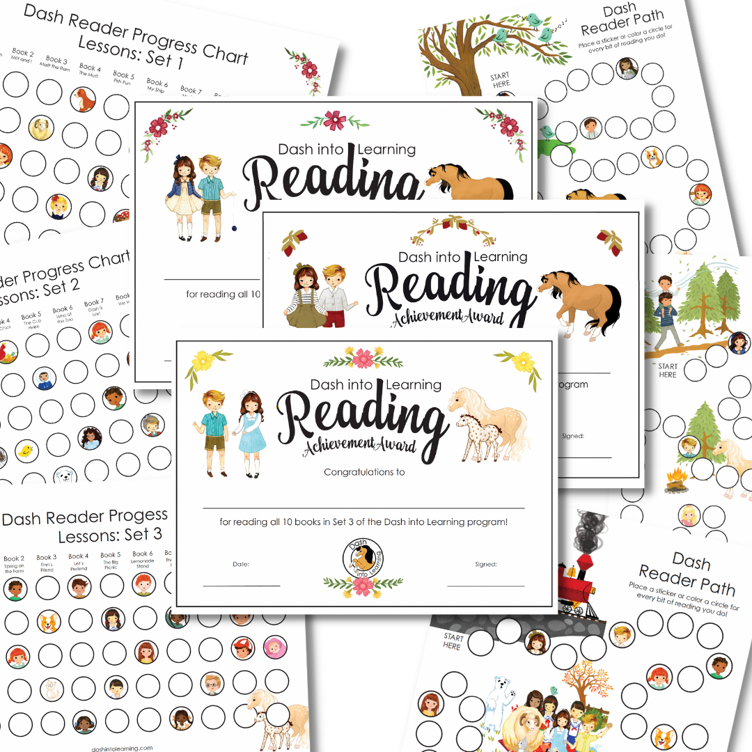 Reading Achievement Pack: PDF | Dash Into Reading | Dash Into Learning